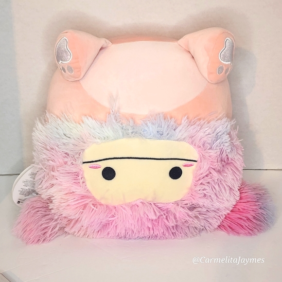 Squishmallows | Toys | Diane Pink Rainbow Hair Bigfoot Original ...